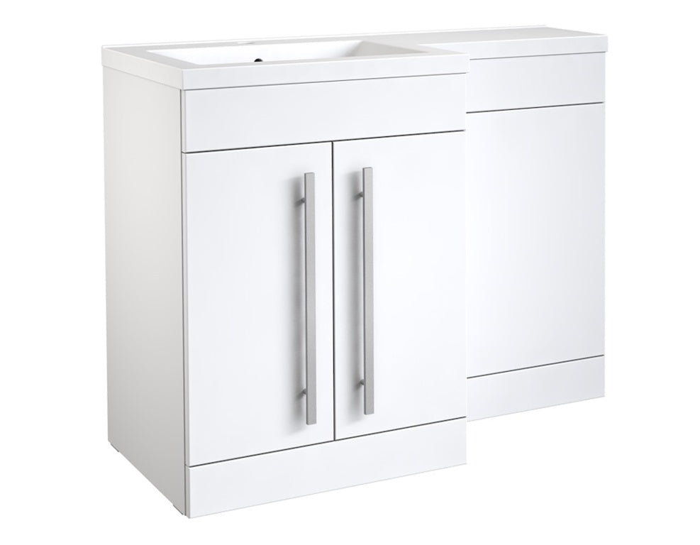 Matrix 2 Door Basin Unit Gloss White – Urban Home Range